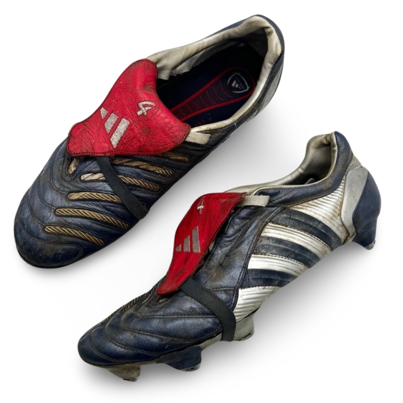 Patrick Vieira Match Worn, Photo-Matched Adidas Predator Pulse - UEFA ...