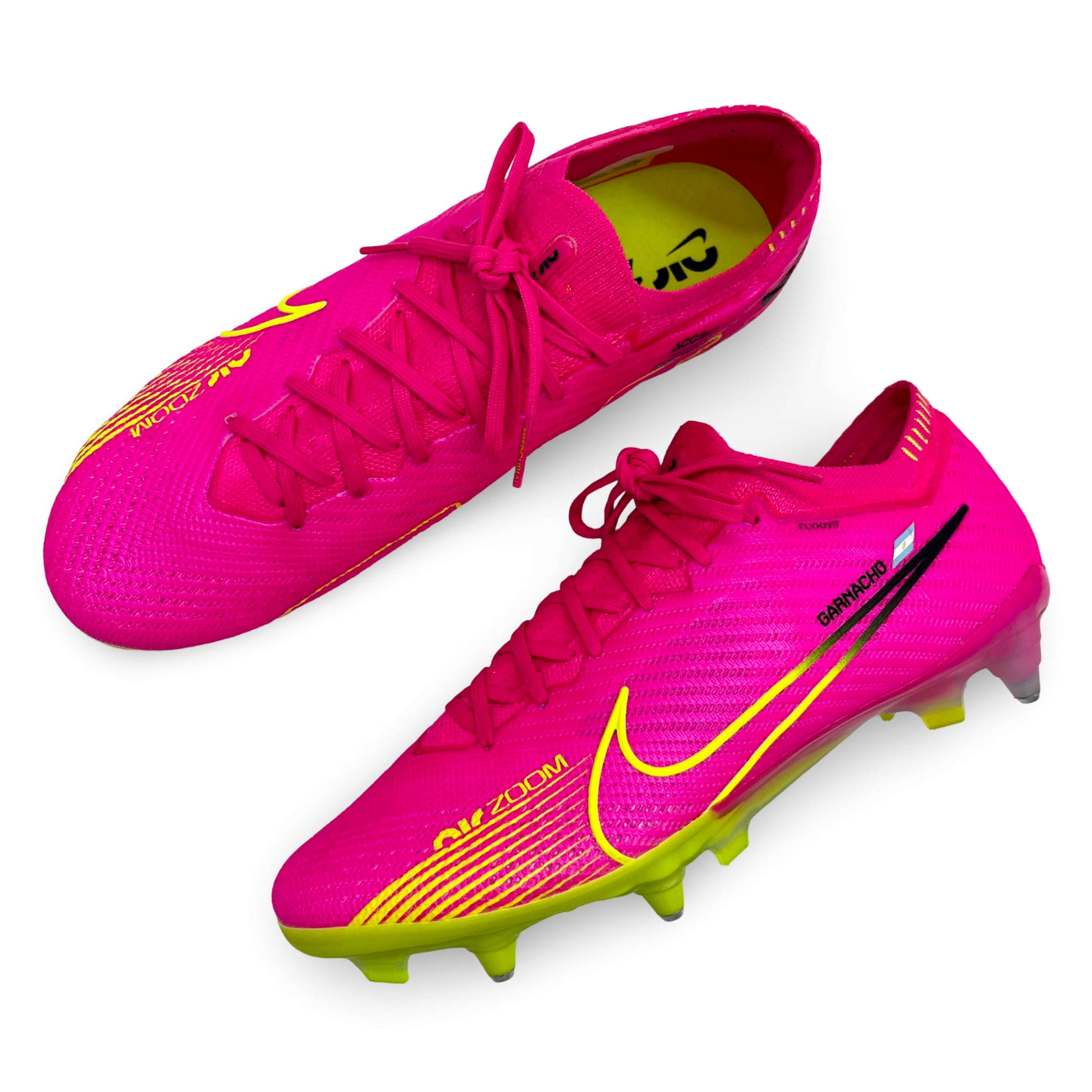 Alejandro Garnacho Match Worn Nike Air Zoom Mercurial Vapor 15 Elite 2 ...