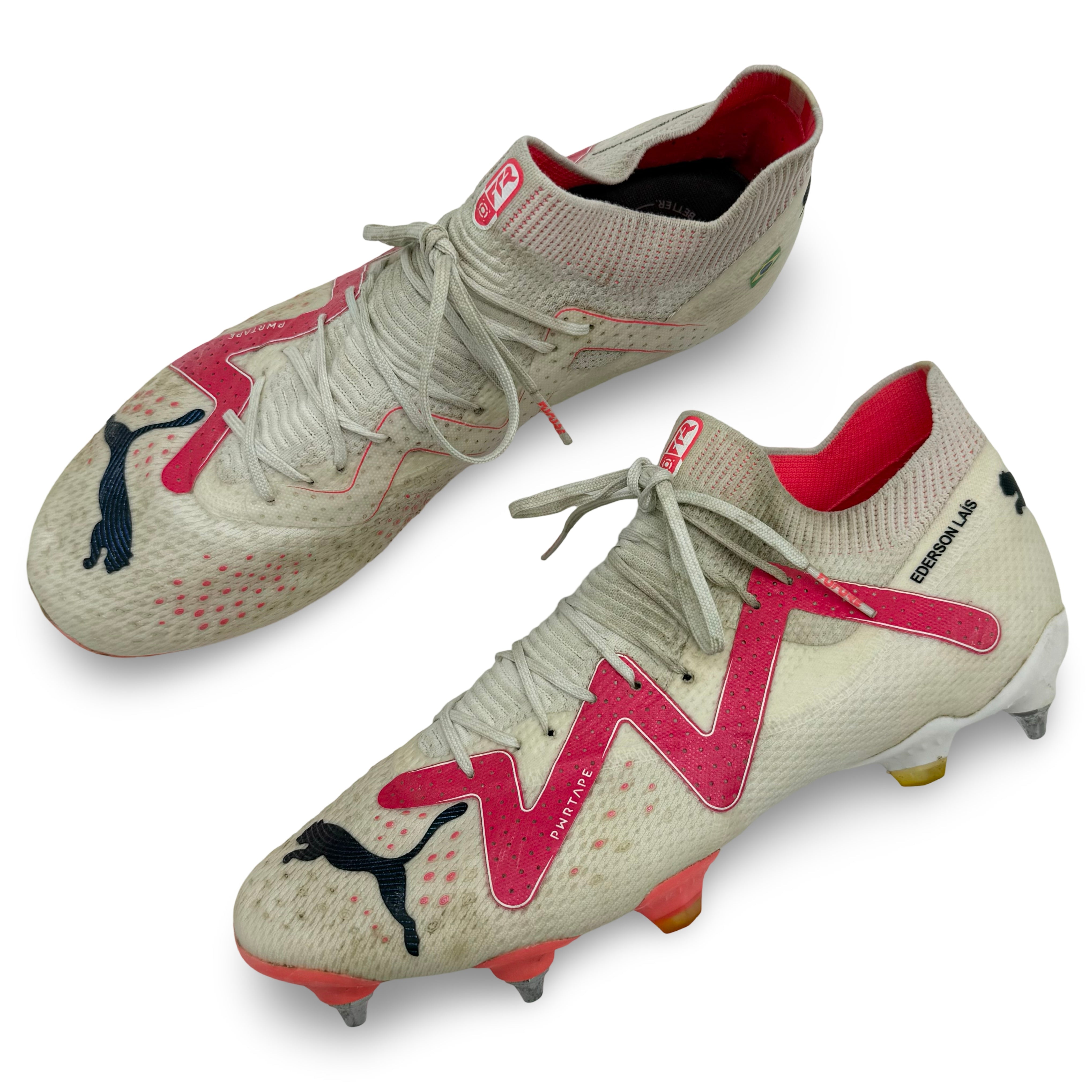 Ederson Moraes Match Worn, 1 Goal Scored, Photo-Matched Puma Future Ul ...