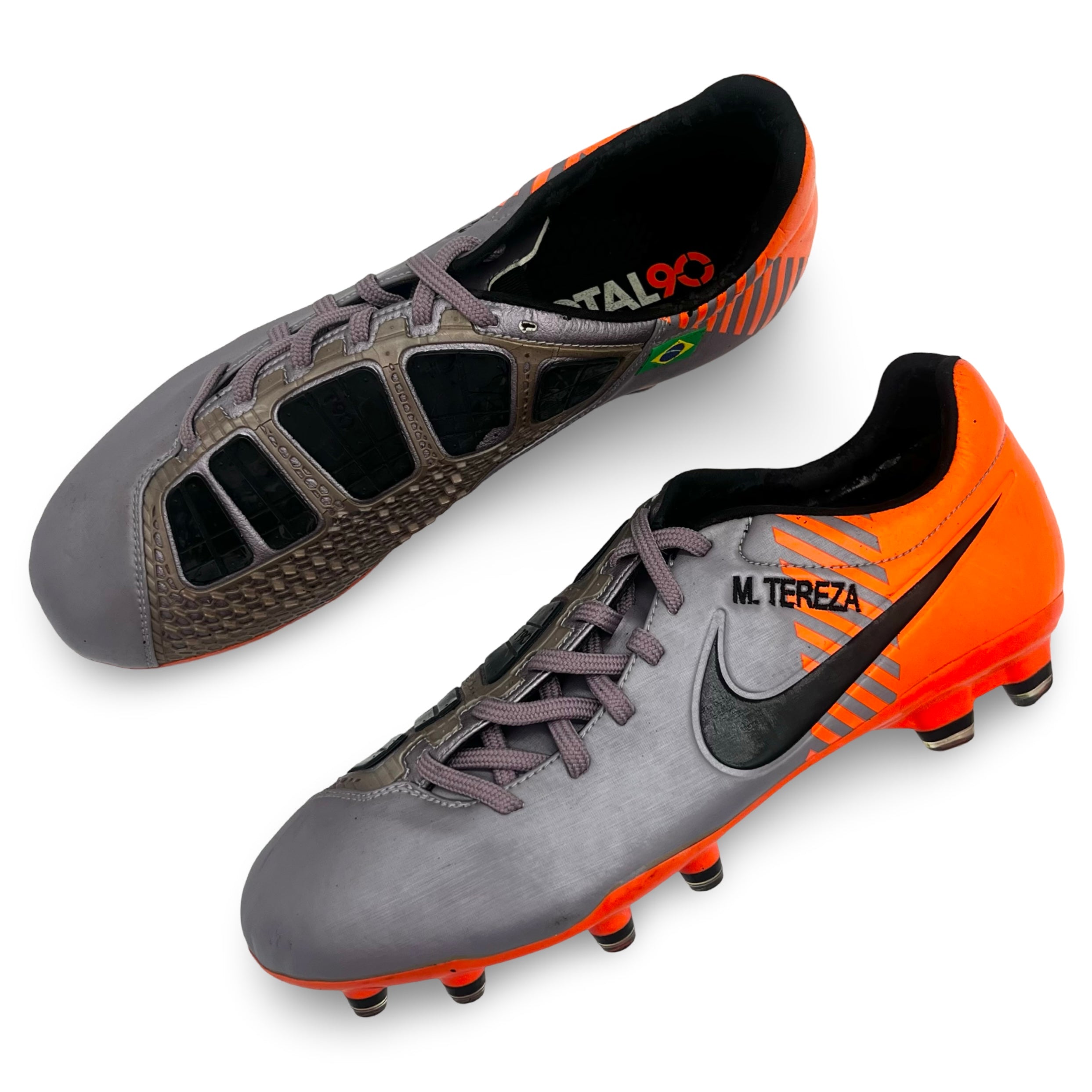 Elano Match Worn Nike T90 Laser III - 2010 FIFA World Cup – BC Boots UK